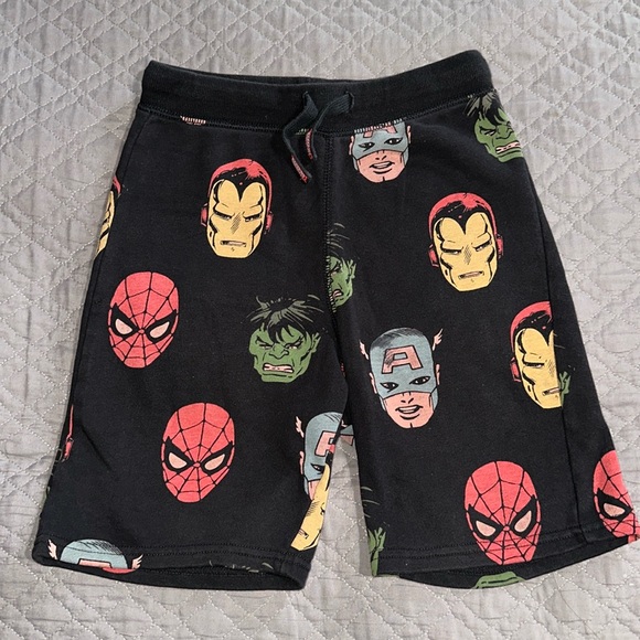 H&M | Bottoms | Hm Marvel Superhero Print Kid Boy Youth Pull On ...